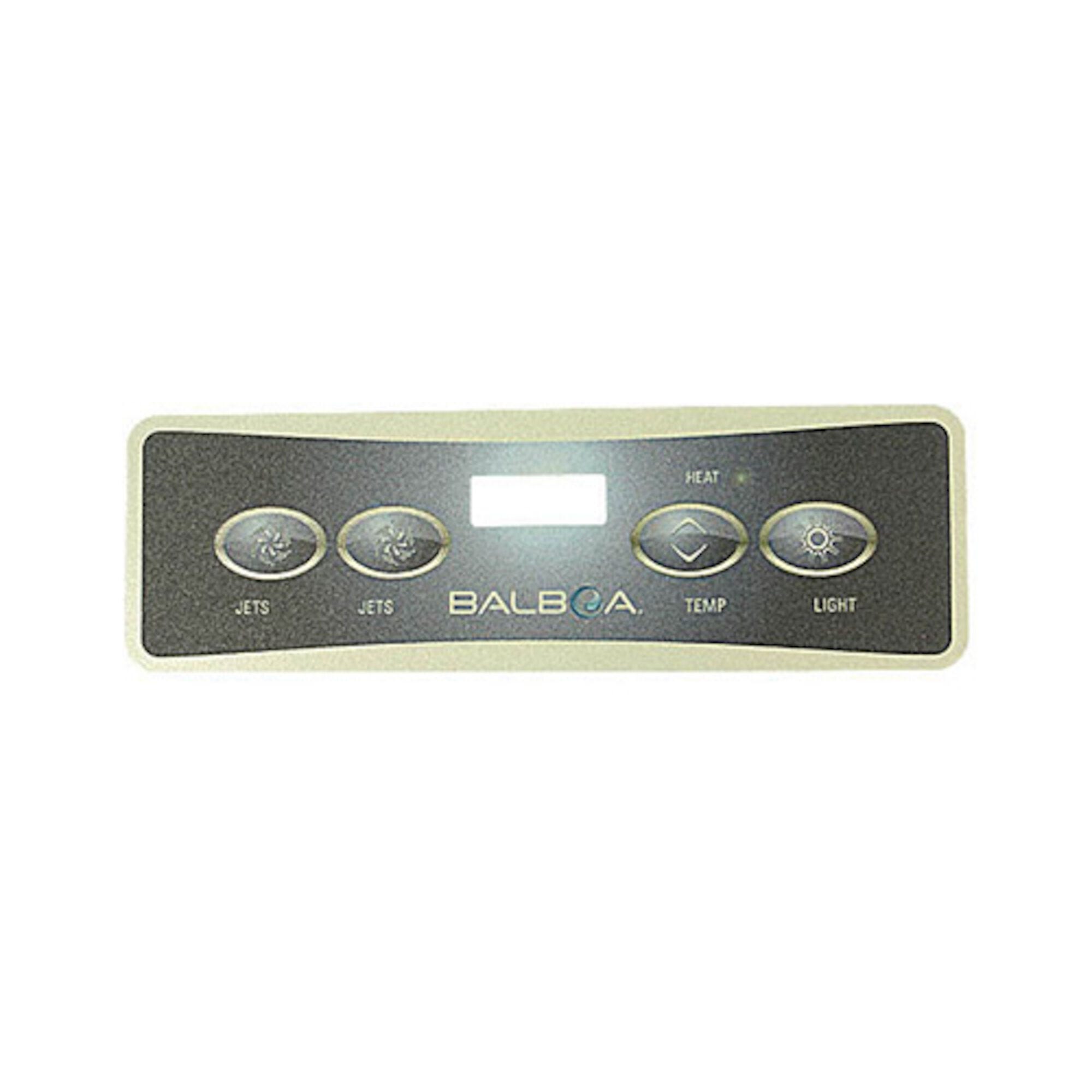 4 Button Balboa VL Series Keypad Overlay 11671 - Everything you need for your hot tub or spa
